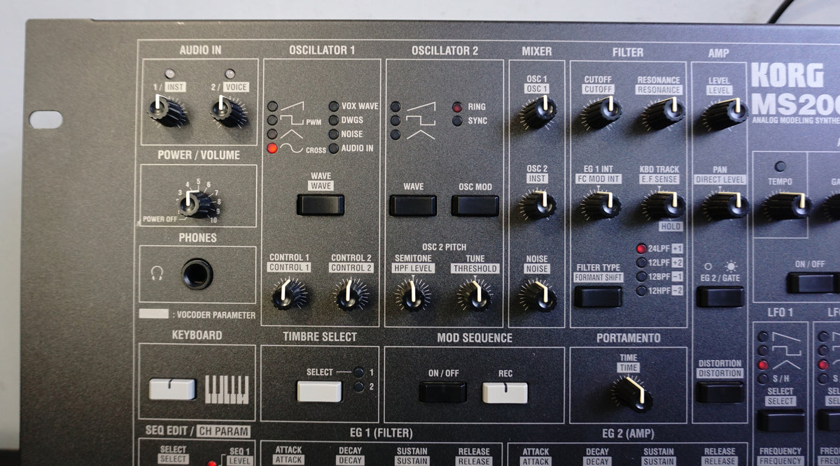 Korg MS2000BR Rack Mount Analogue Modeling Synthesiser / Vocoder – LOFI Music