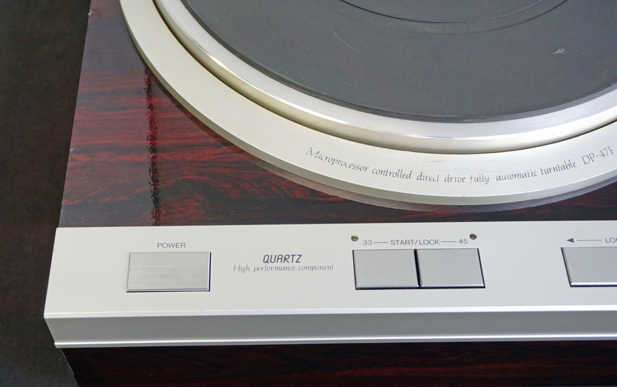 Denon DP-47F Vintage Fully Automatic Direct Drive Vinyl Turntable - 10 – LOFI Music