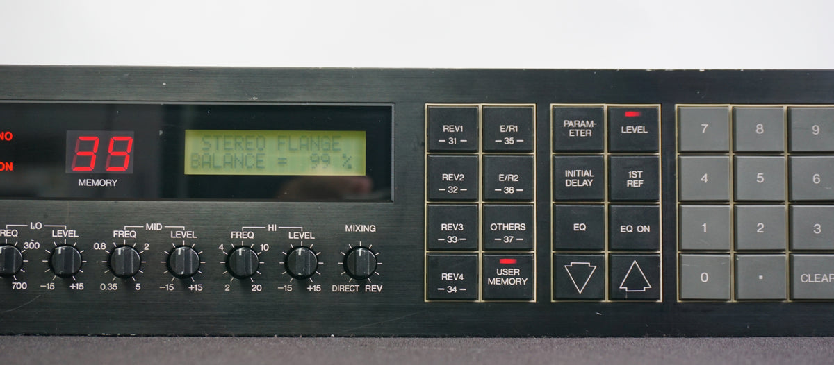 Yamaha Rev-5 Vintage Programable Stereo 80's Digital Reverberator - 10 ...
