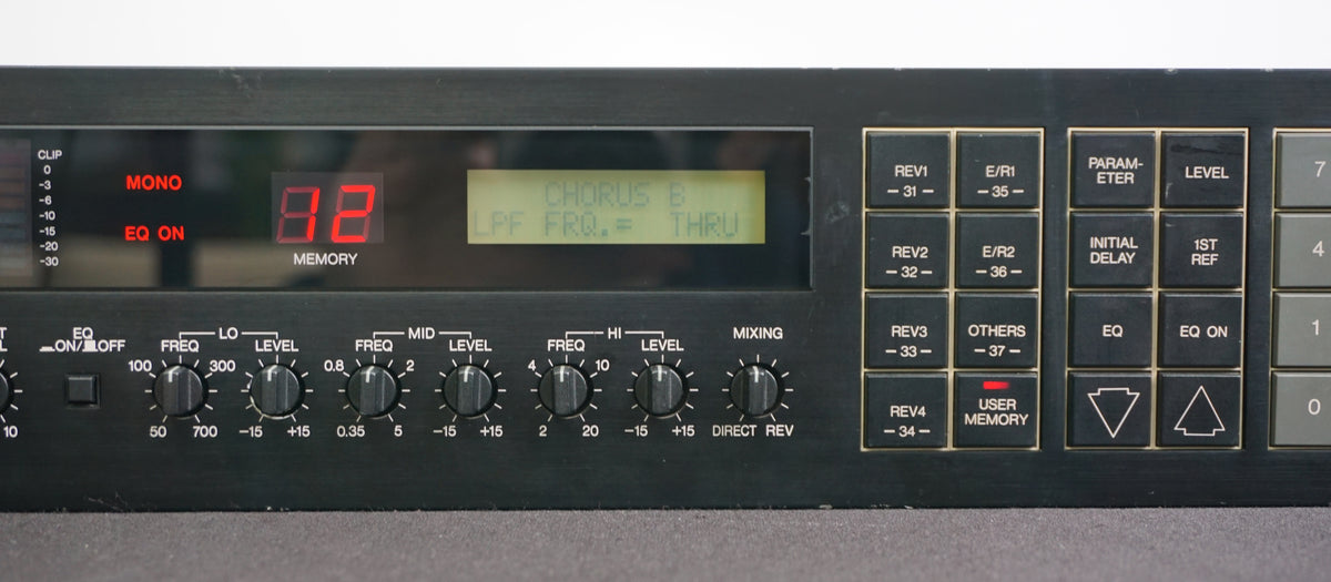 Yamaha Rev-5 Vintage Programable Stereo 80's Digital Reverberator - 10 ...