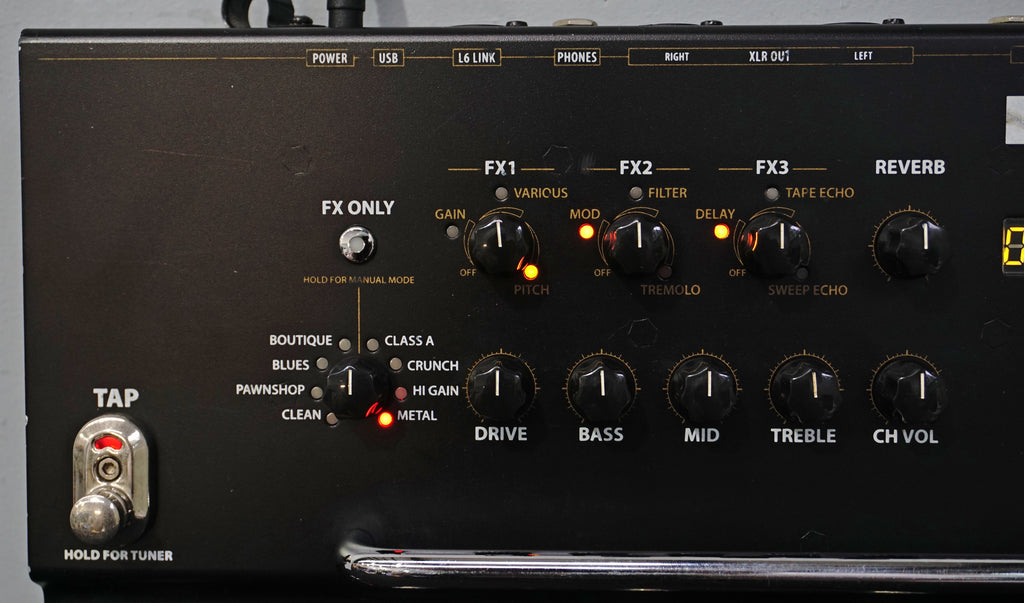 Line 6 POD HD300 Multi Effects Processor & Amp Modeler Floorboard Peda ...