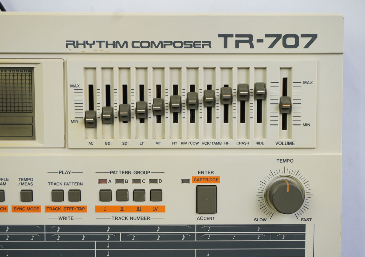Roland TR-707 Rhythm Composer Classic Drum Machine Sequencer – LOFI Music