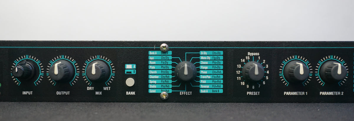 DOD 512 Reverb & True Stereo / Dual Mono Effects Processor 1U FX Rack ...