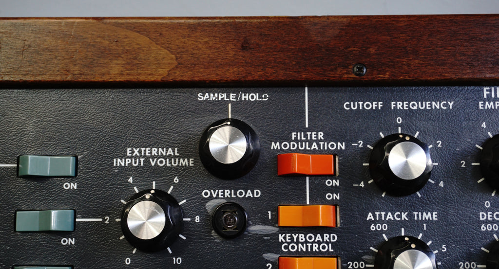 Minimoog Model D 1974 Vintage Analogue Vintage Monophonic Synthesiser ...