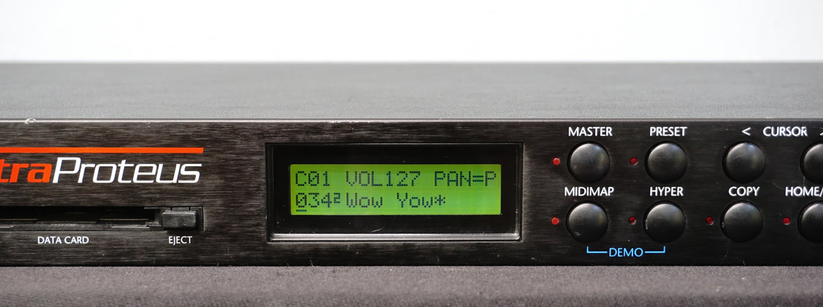 E-MU Ultra Proteus 90's Z-Plane Synthesiser 1U Rack / UltraProteus 100 ...