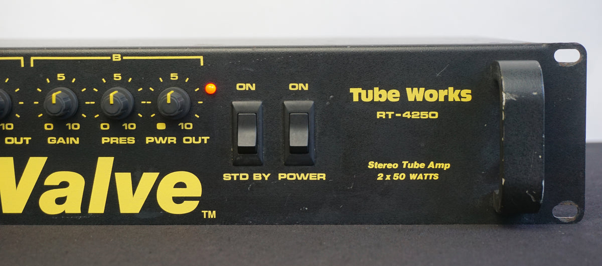 Tube Works RT4250 ProValve Stereo Tube Power Amp Made In USA - 120V ...