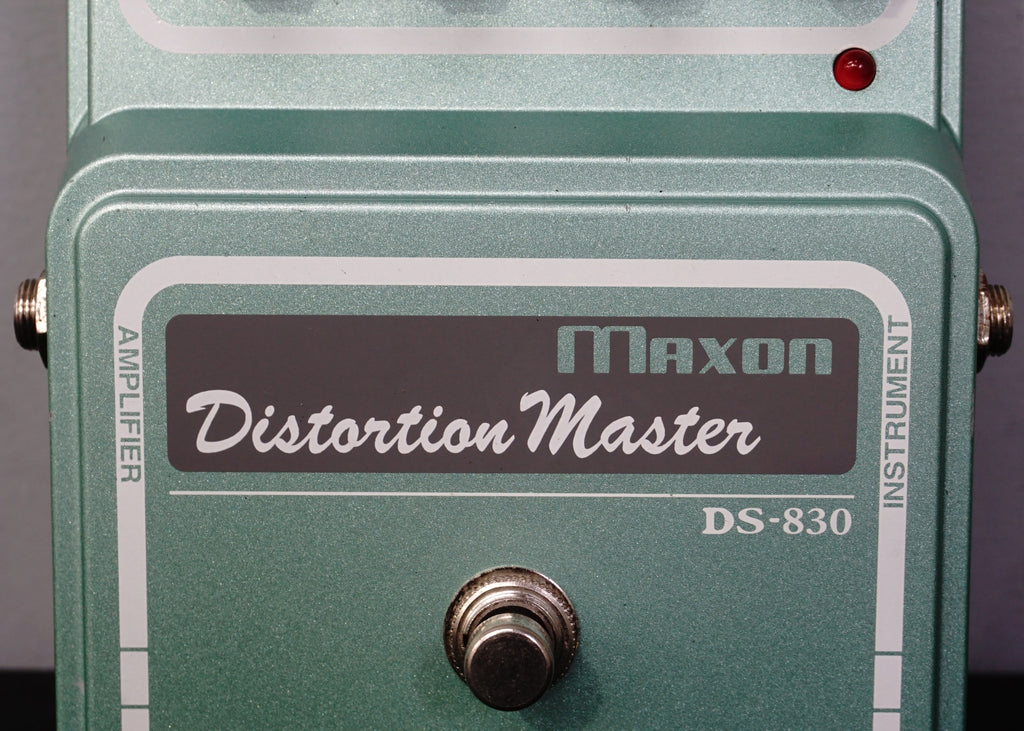 Maxon DS-830 Distortion Master Mint Green Electric Guitar Pedal W/ Box ...