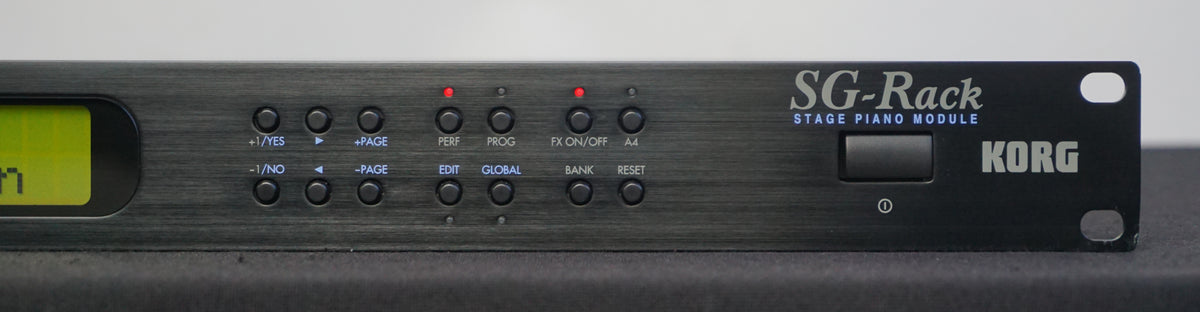 Korg SG-Rack Stage Piano Module - 1U Rack Mount W/ Effects! - 100-240V ...