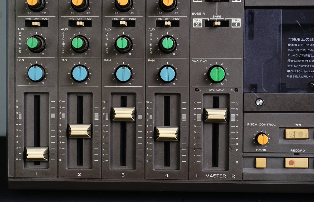 Teac Tascam Portastudio 244 80s 4 Track Multitrack Cassette Tape Recor ...