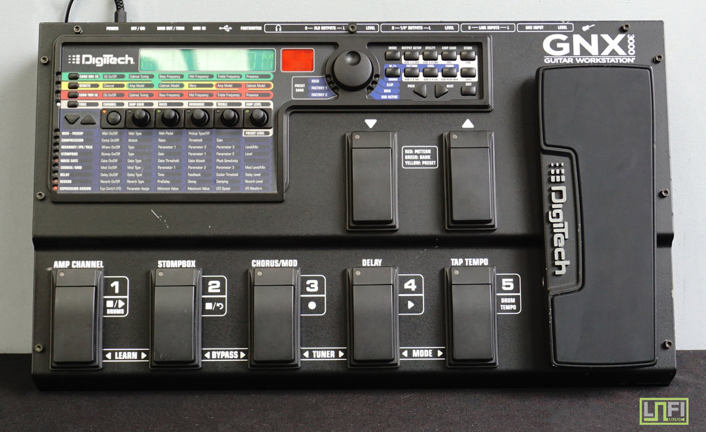 Digitech GNX3000 Guitar Workstation Multi Effects Pedal & More! In OG ...