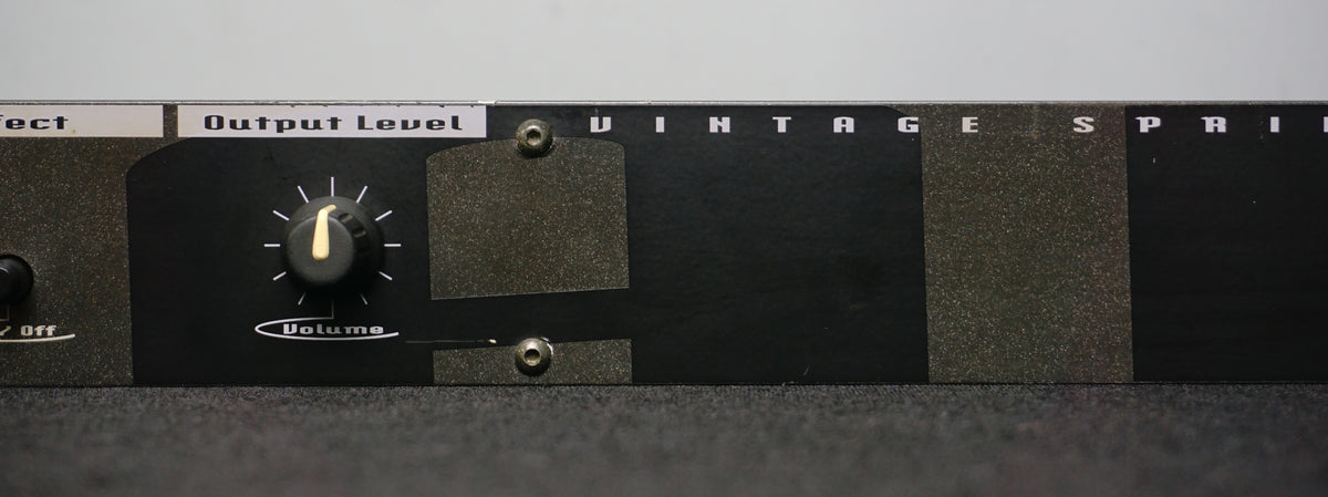 MAM VSR-3 Triple Spring Vintage Spring Reverb 90's 1U Rack Mount Effec ...