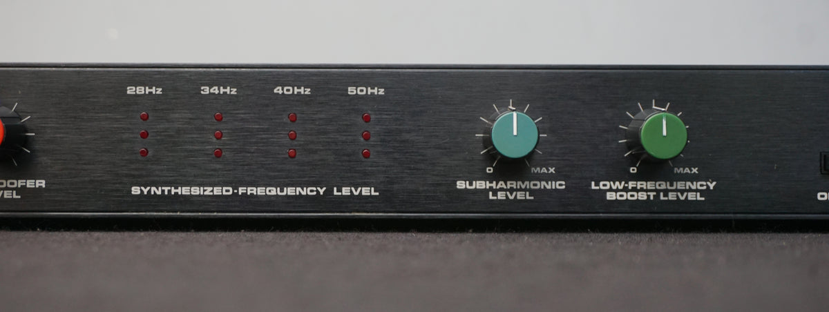 DBX 120X (120-X) Subharmonic Synthesizer 1U Signal Processor - 240V ...