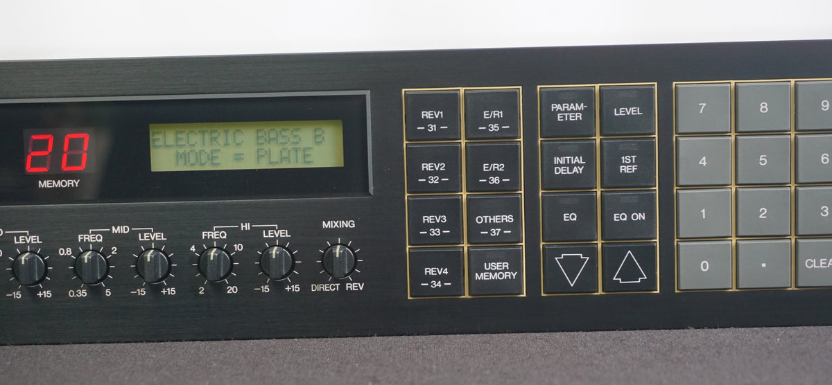 Yamaha Rev5 Vintage Programable Stereo 80's Digital Reverberator - 100 ...