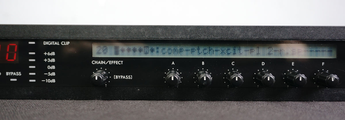 Korg A3 Performance Signal Processor 1U Digital Multi Effects Rack - 2 ...