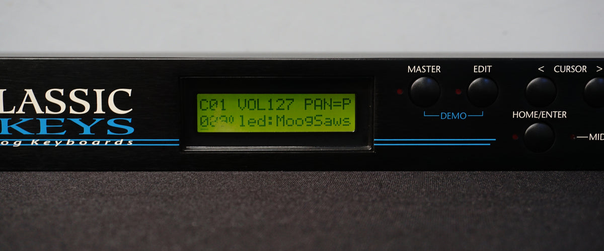 E-MU Classic Keys MIDI Module Classic Analogue Synthesiser Sounds 1U ...