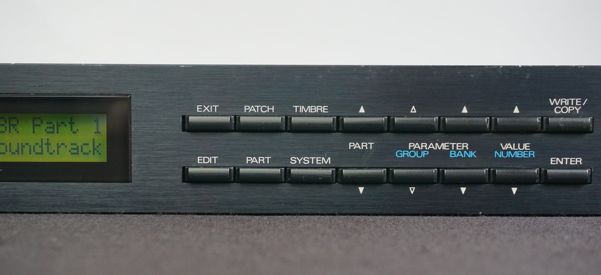 Roland D-110 80's MIDI Multi Timbral Sound Module 1U Rack Synthesiser ...