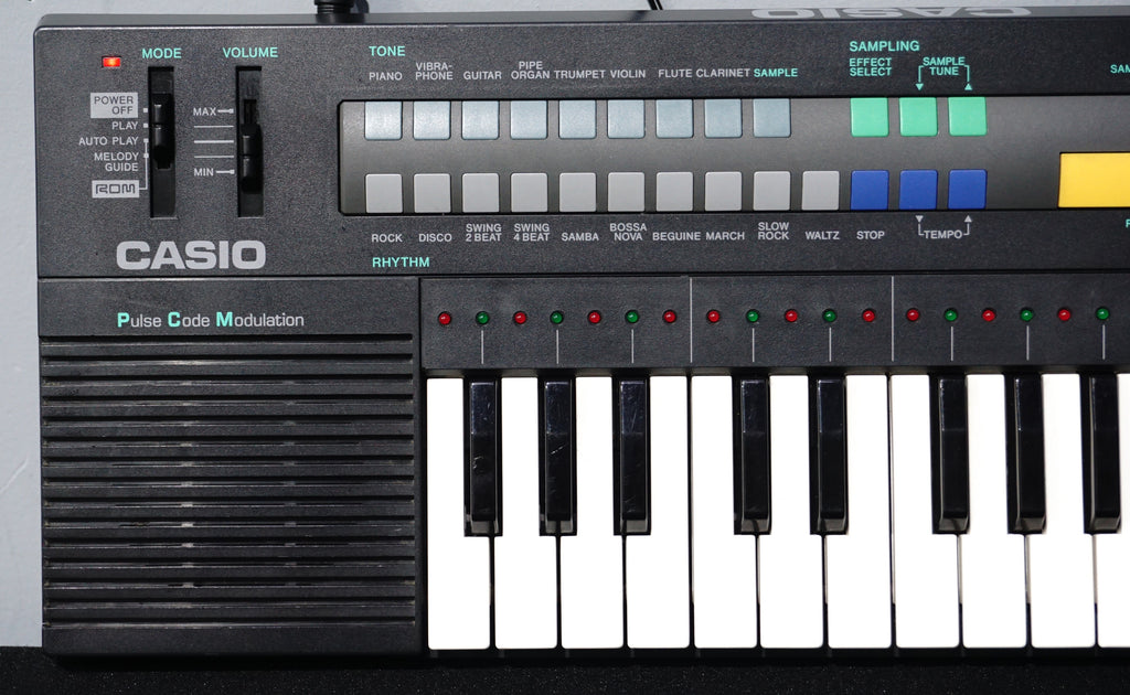 Casio PT-280 Mini Portable Pulse Code Modulation Sampling Keyboard W ...