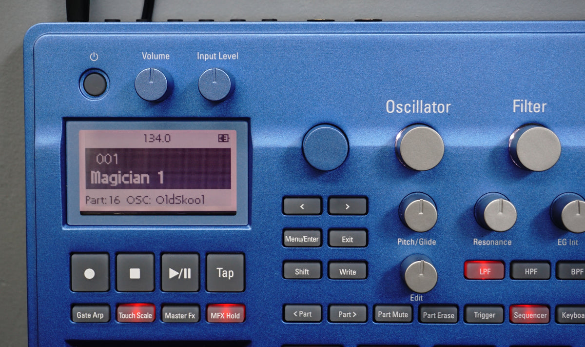 Korg Electribe 2 Blue Music Production Station Synthesiser & Sequencer ...