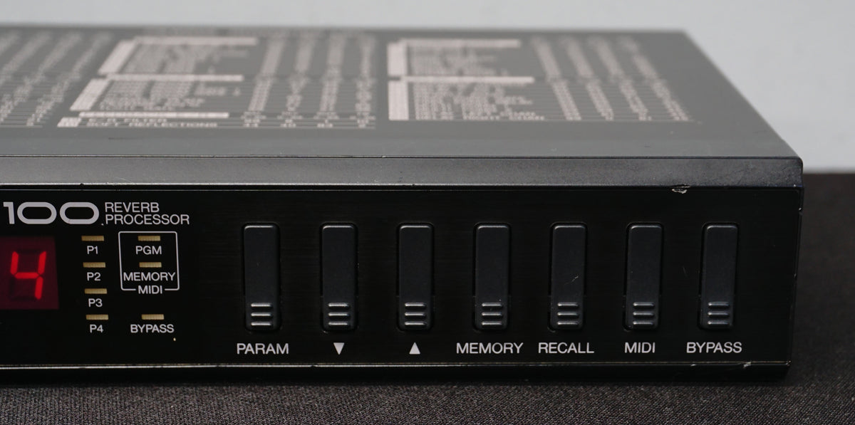 Yamaha R100 80's digital Reverb Processor 1/2 U Module – LOFI Music